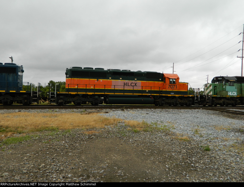 HLCX SD40-2 Ex-BNSF Exx-BN